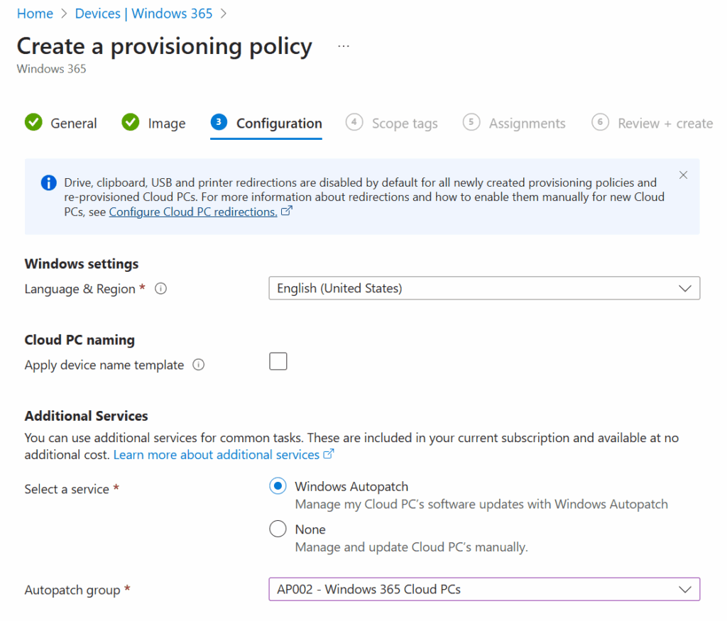 Assigning a Windows 365 Cloud PC to external identities ...
